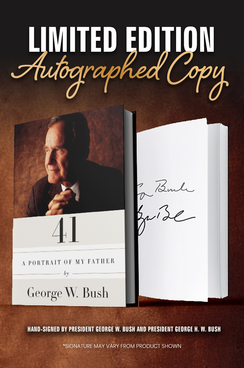 George W. Bush Signed Book - 41