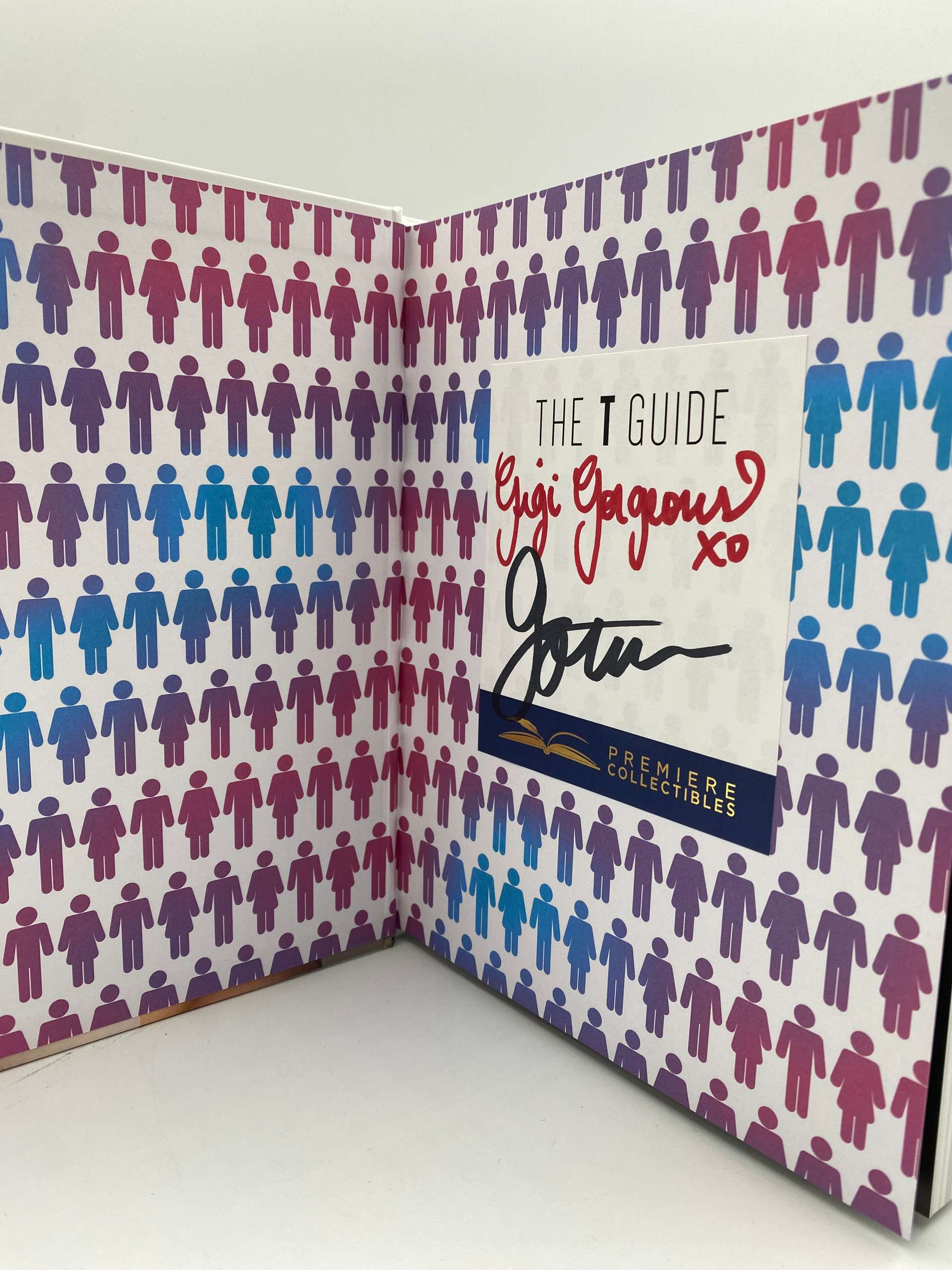 The T Guide - Gigi Gorgeous,Gottmik (a.k.a Kade Gottlieb),(Signed Book)