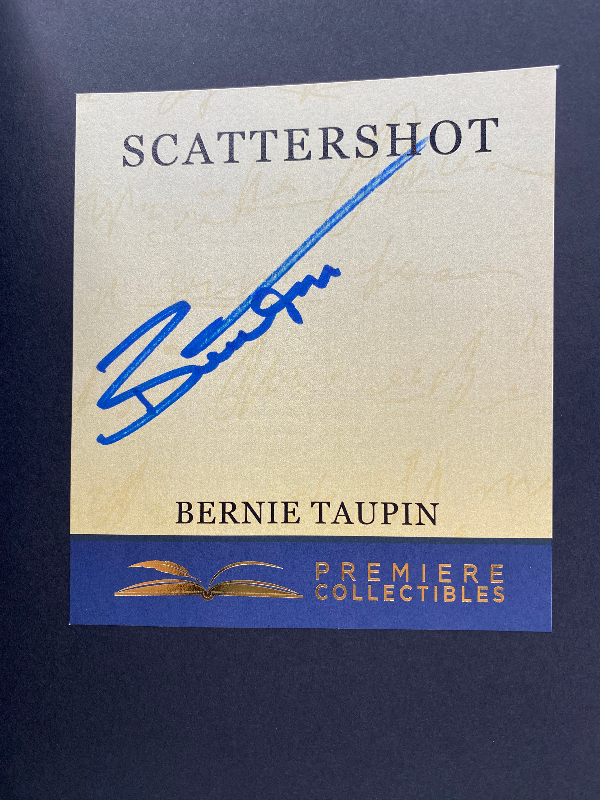 Scattershot - Bernie Taupin (Signed Book)