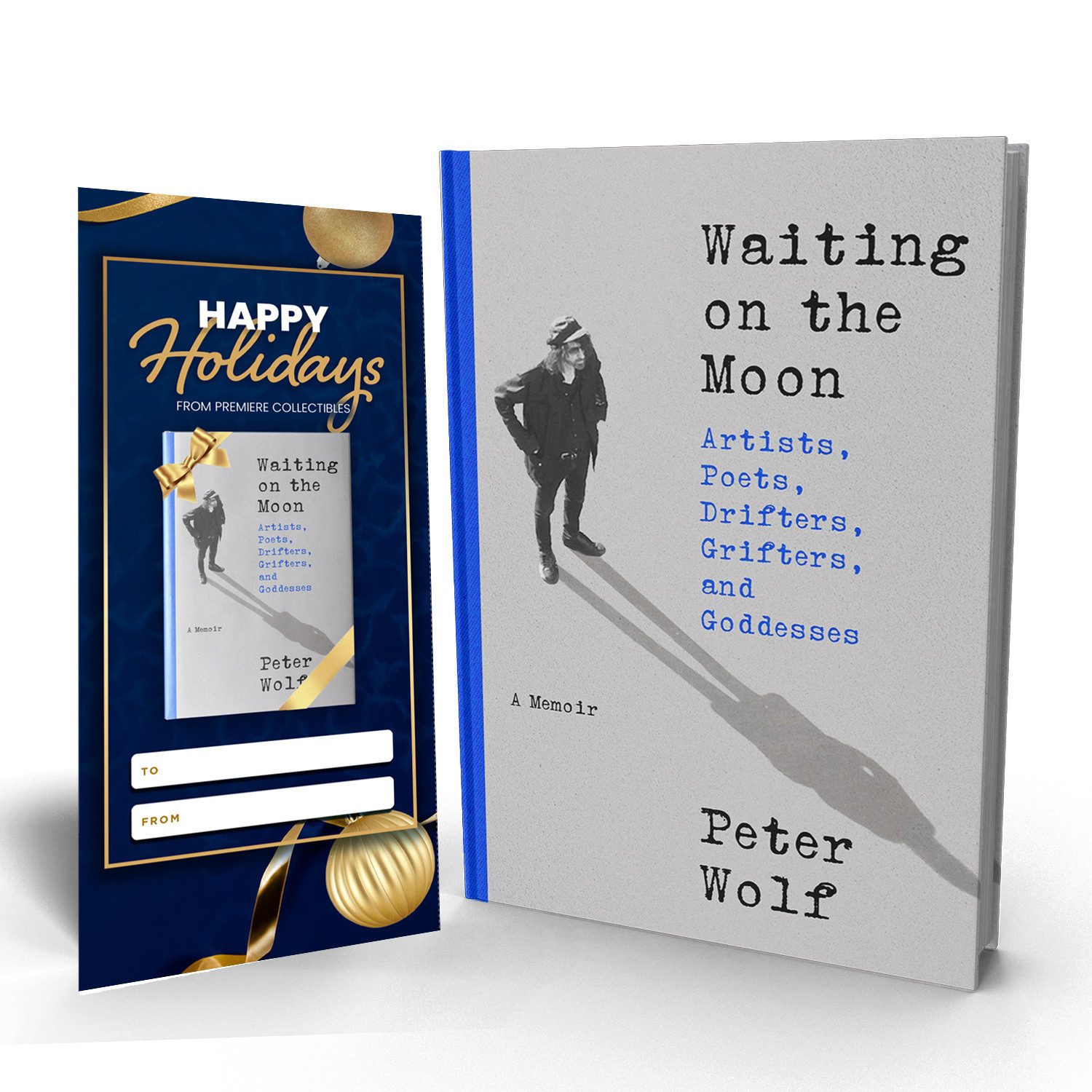 Waiting on the Moon - Peter Wolf (Signed Book)