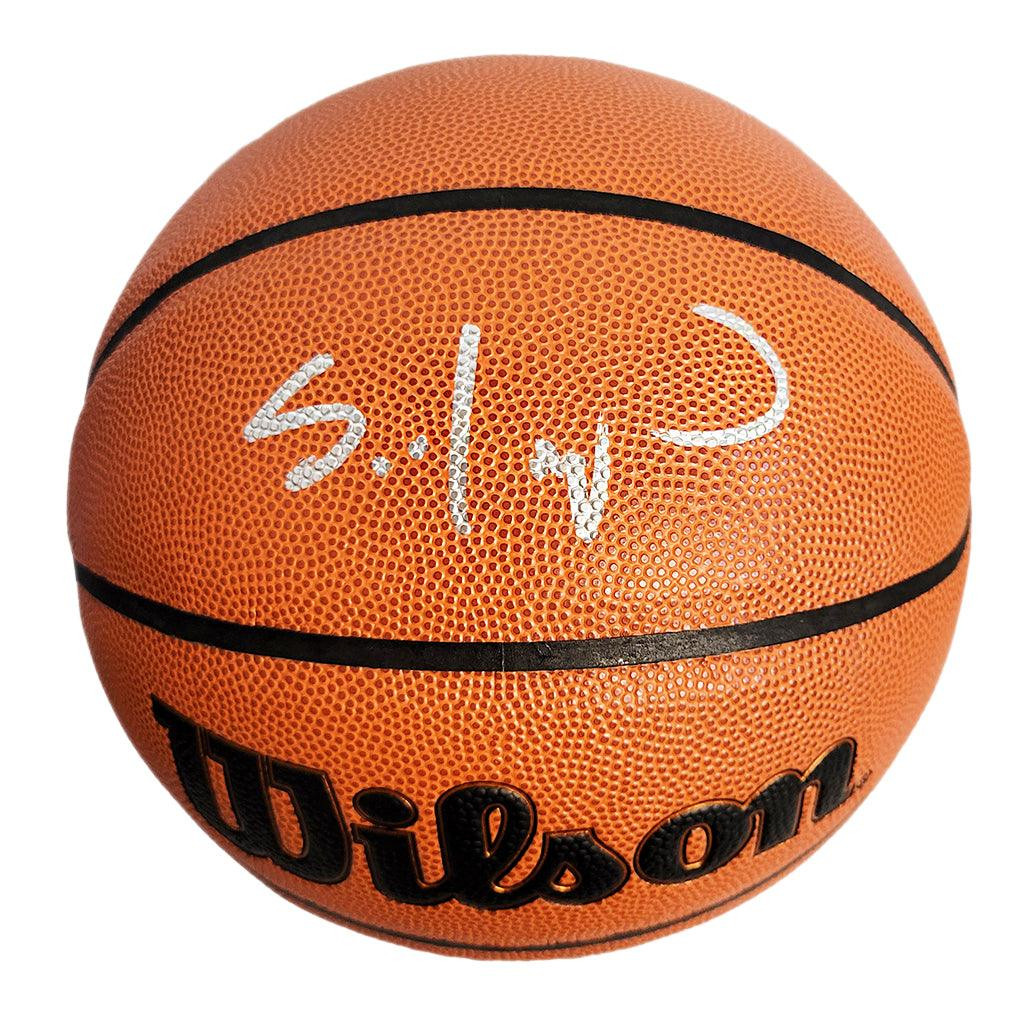 Joe Dumars Signed Wilson NBA Authentic Series Basketball (Beckett ) -