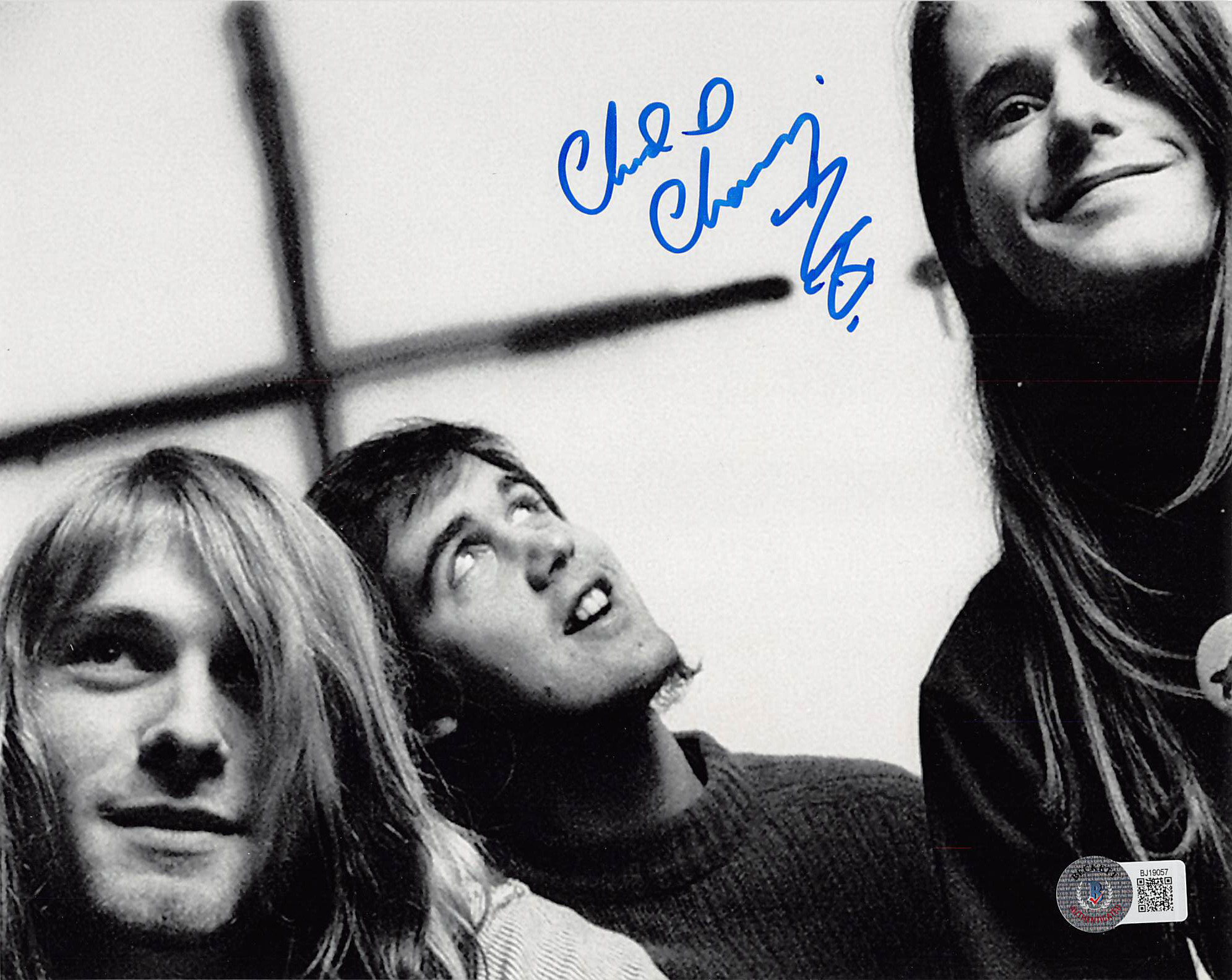Chad Channing Nirvana Authentic Signed 8x10 Black & White Photo ...