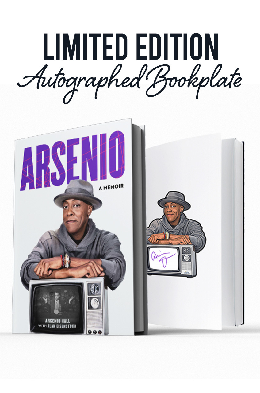 Arsenio - Arsenio Hall (Signed Book)