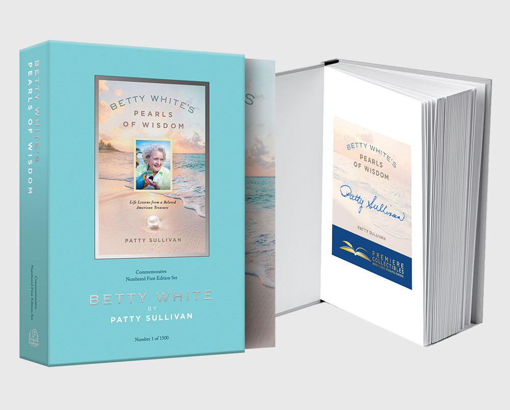 Betty White's Pearls of Wisdom Deluxe Set - Patty Sullivan (Signed Book)