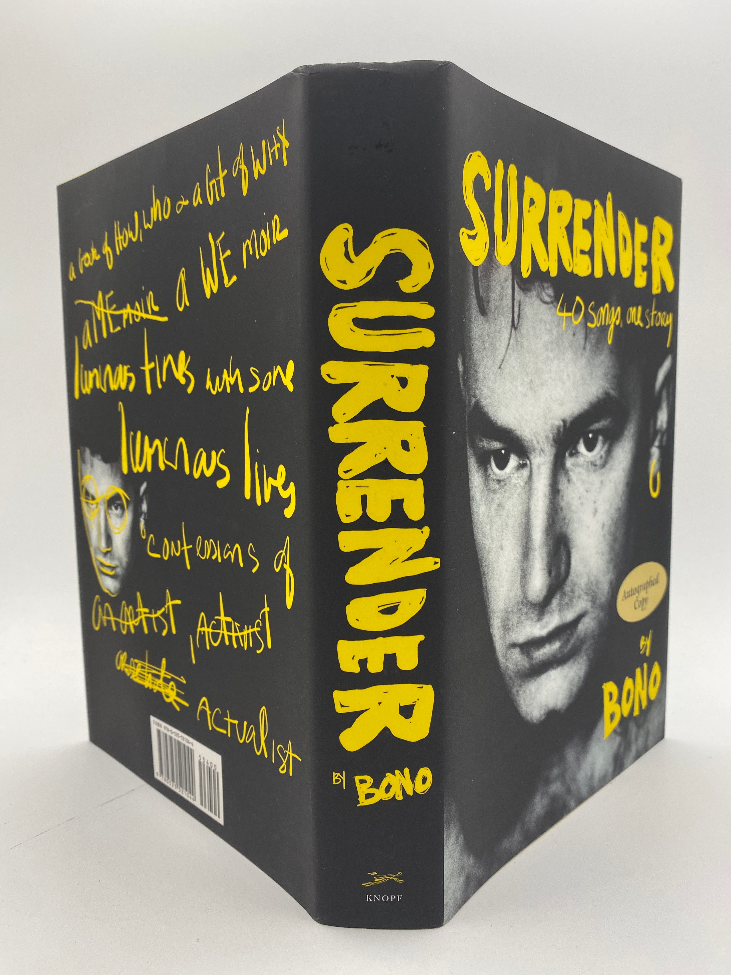 Surrender - Bono (Signed Book)