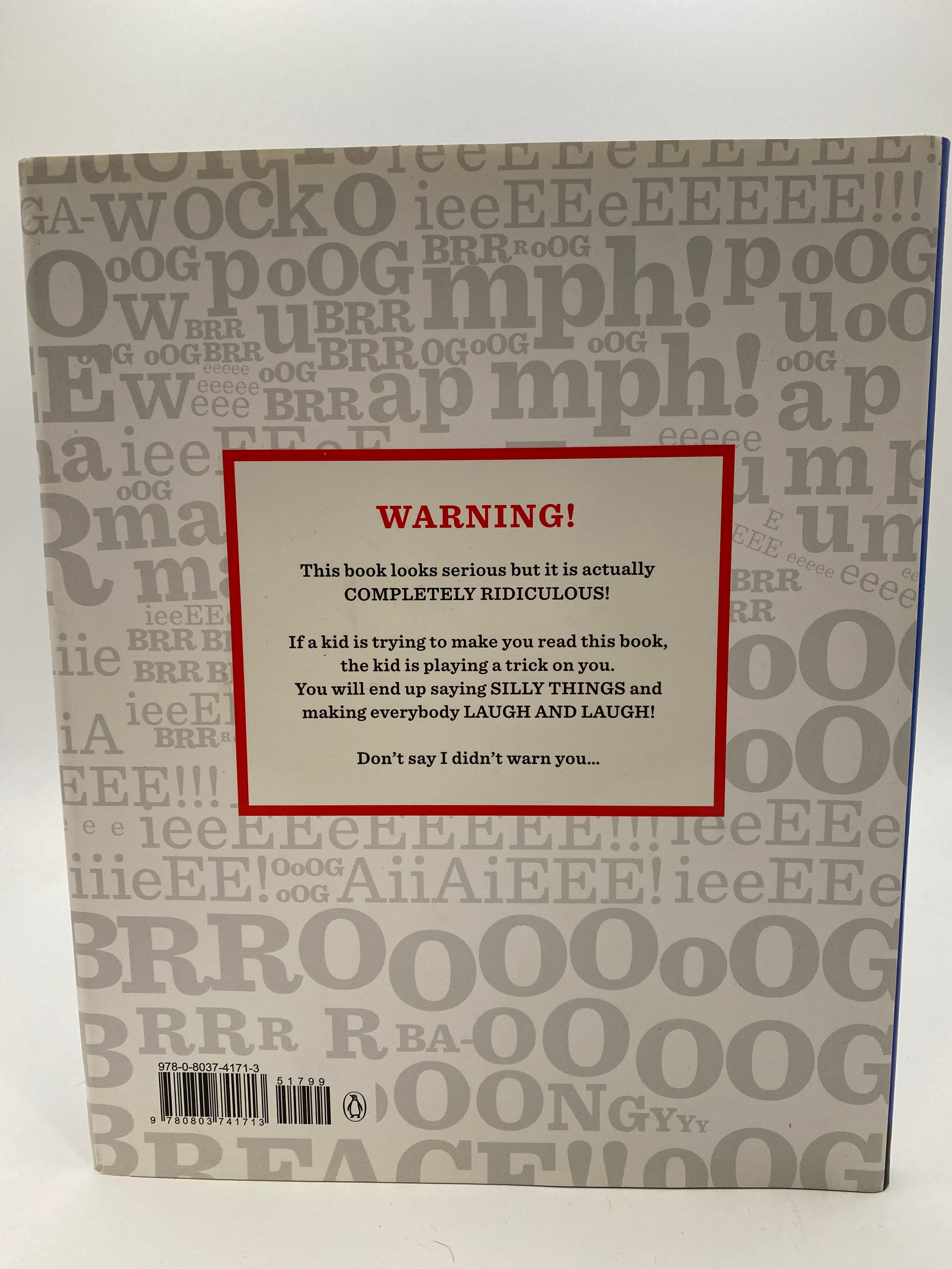 Book With No Pictures - B.J. Novak (Signed Book)