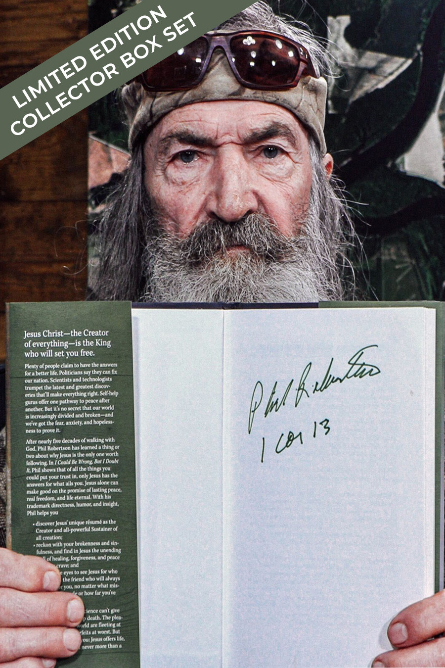 I Could Be Wrong, But I Doubt It - Phil Robertson (Signed Book)