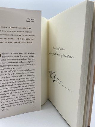 The Half of It - Madison Beer (Signed Book)