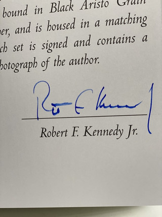 Limited Boxed Set - Robert F. Kennedy Jr. (Signed Book)