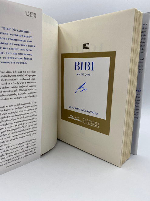 Bibi - Benjamin Netanyahu (Signed Book)
