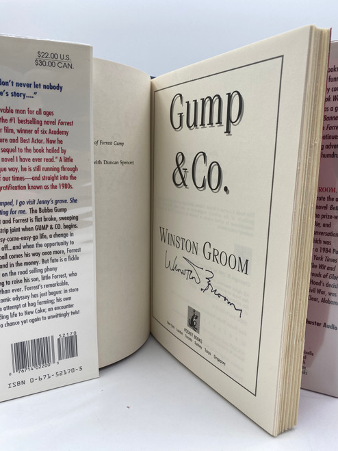Gump & Co. - Winston Groom (Signed Book)