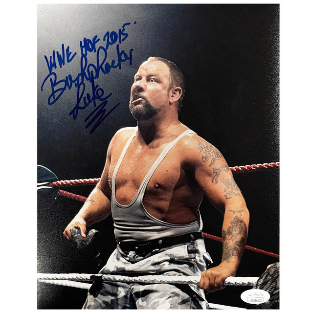 Bushwacker Luke Signed WWE HOF 2015 Inscription Pose 4 Wrestling 8x10 ...