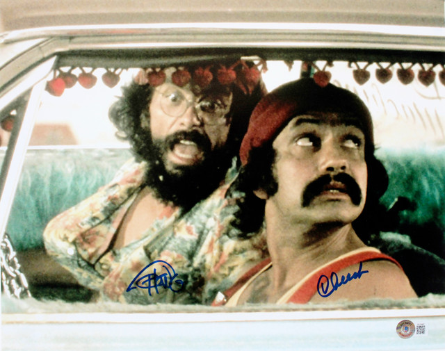 Cheech Marin & Tommy Chong Up in Smoke Signed 11x14 Horizontal Car ...