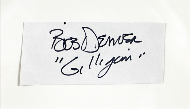 Gilligan's Island Bob Denver & Alan Hale Jr. Authentic Signed Framed ...