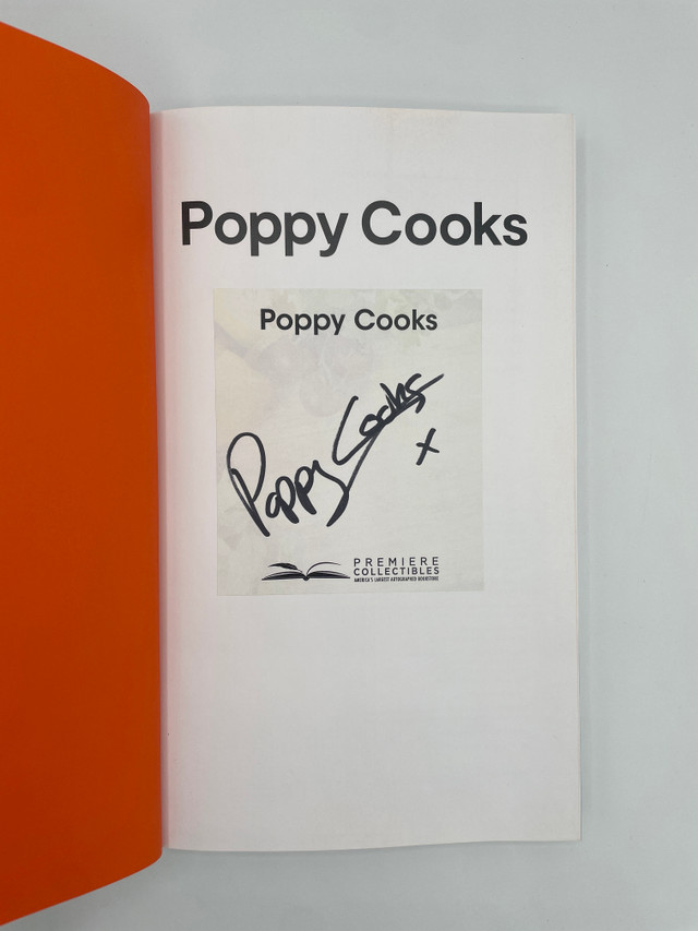 Poppy Cooks - Poppy O'Toole (Signed Book)