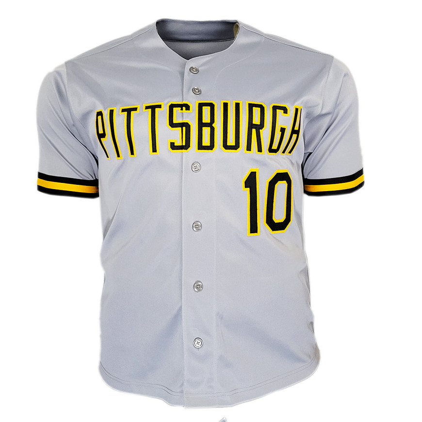 Jim Leyland Signed Pittsburgh Grey Baseball Jersey (JSA)