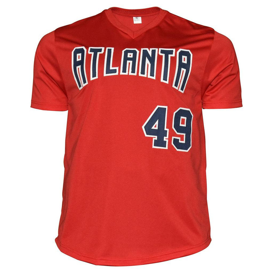John Rocker Signed Atlanta Red Baseball Jersey (JSA)