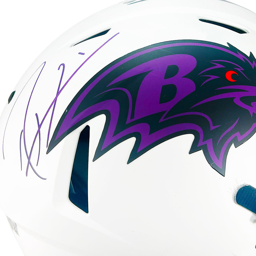 Ray Lewis Signed Baltimore Ravens Authentic Lunar Speed Full-Size ...