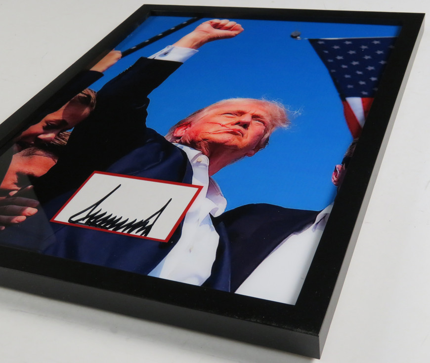 Donald Trump Signed Display - Premiere Collectibles