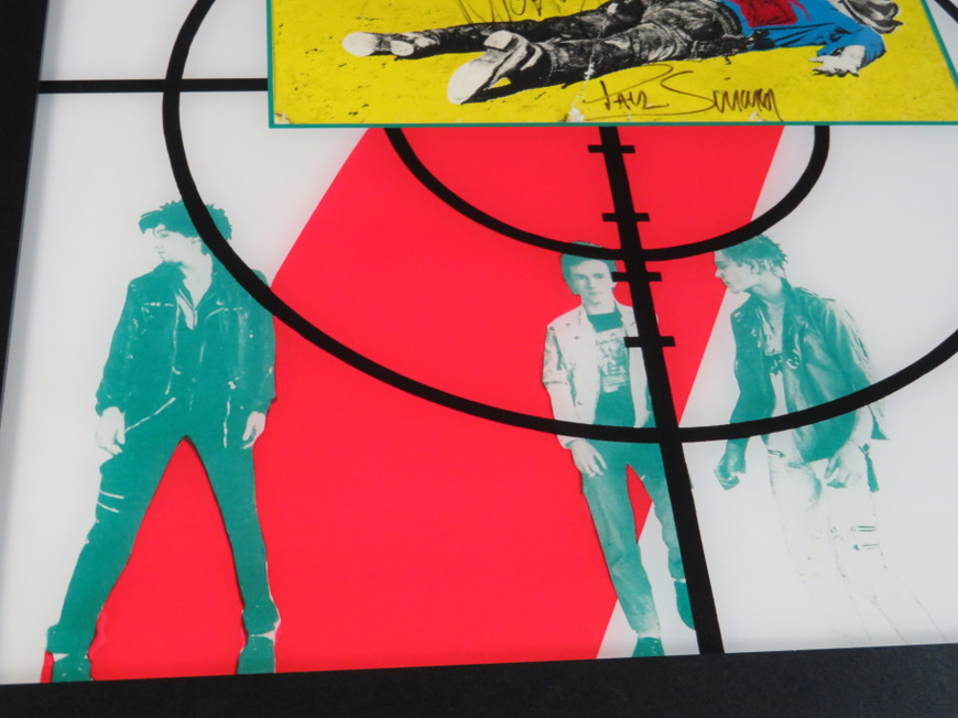 The Clash Signed Display - Premiere Collectibles