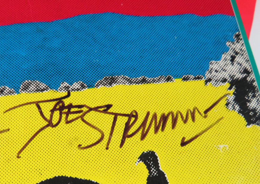 The Clash Signed Display - Premiere Collectibles