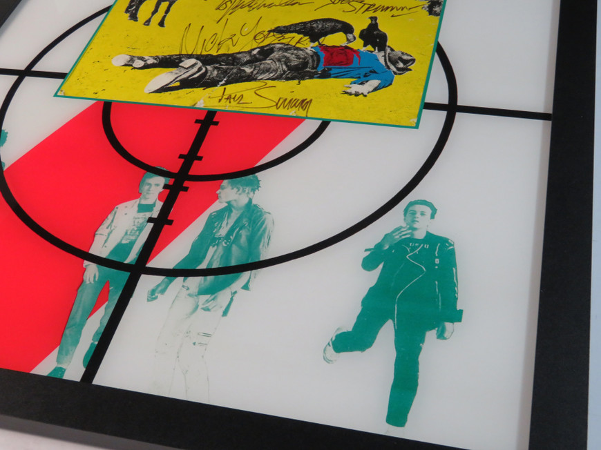 The Clash Signed Display - Premiere Collectibles
