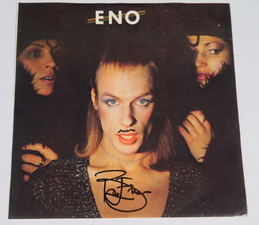 Baby's On Fire - Brian Eno (Signed Vinyl)