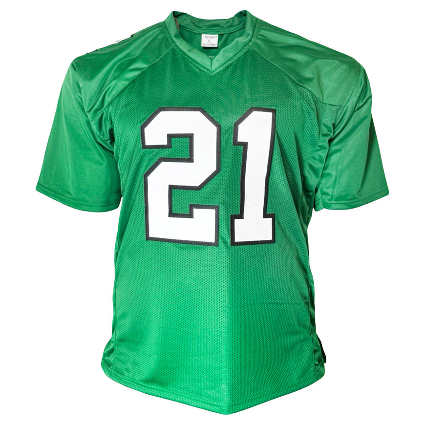 Eric Allen Signed Philadelphia Green Football Jersey (Beckett)
