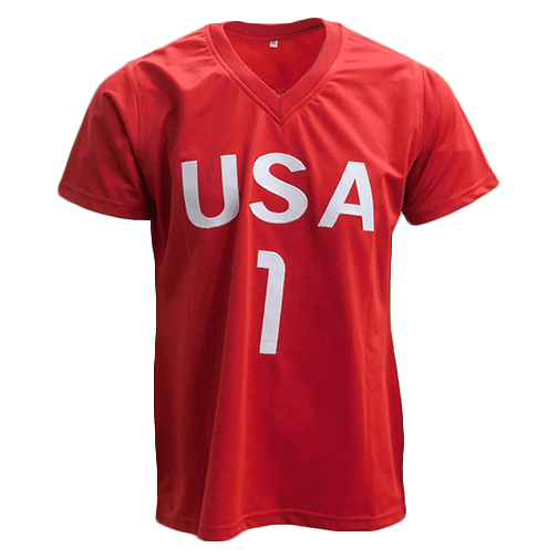Hope Solo Autographed USA Soccer Jersey Red (JSA)
