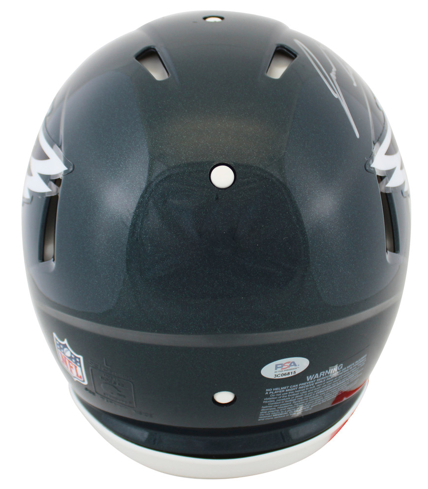 Eagles Jason Kelce Signed Full Size Speed Proline Helmet W/ Case PSA ...