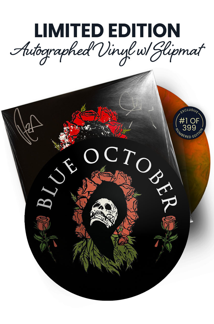 Spinning The Truth Around - Blue October (Signed Vinyl)