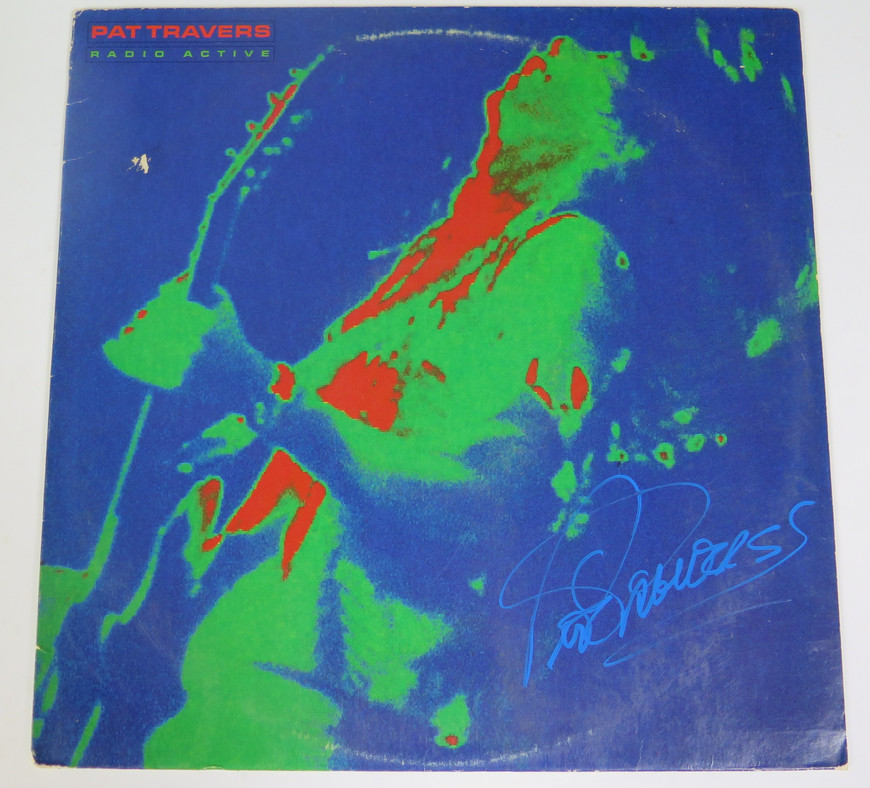 Radio Active by Pat Travers | Signed Vinyl - Authentic Collectible