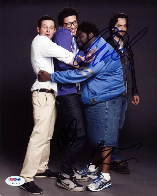 Undateable Cast (3) D'Elia, Glassman & Flynn Signed 8X10 Photo PSA/DNA ...
