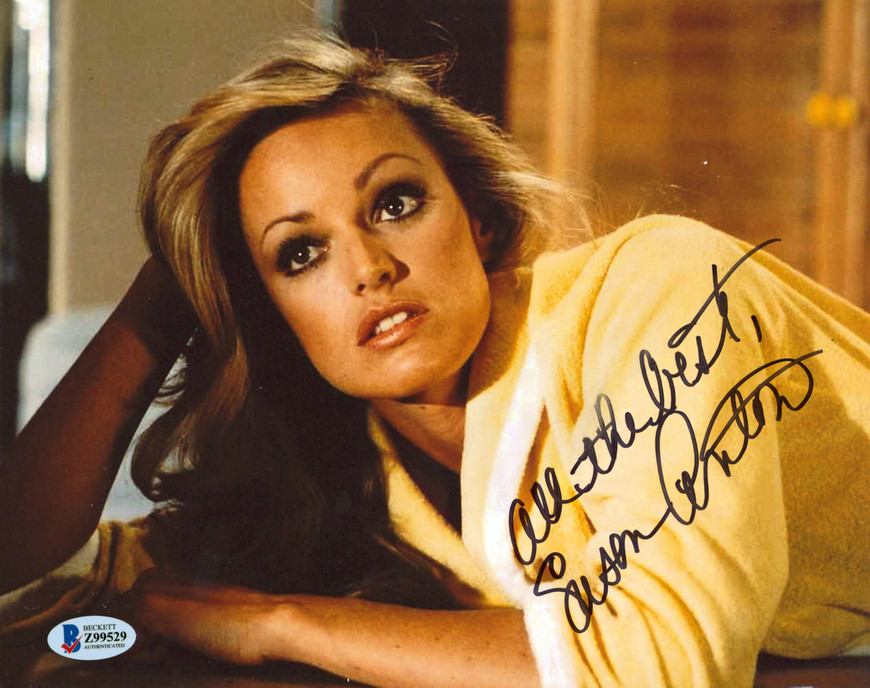 Susan Anton Goldengirl "All The Best" Authentic Signed 8x10 Photo BAS # ...