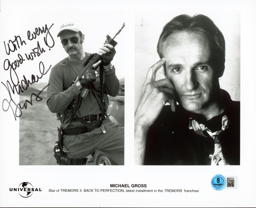 Michael Gross Tremors 3 "With Every Good Wish!" Authentic Signed 8x10 ...