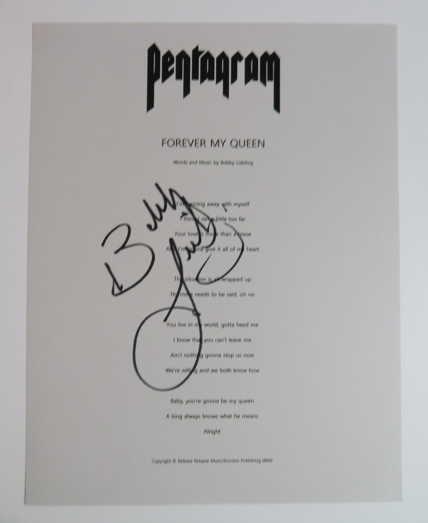Forever My Queen - Pentagram (Signed Book)