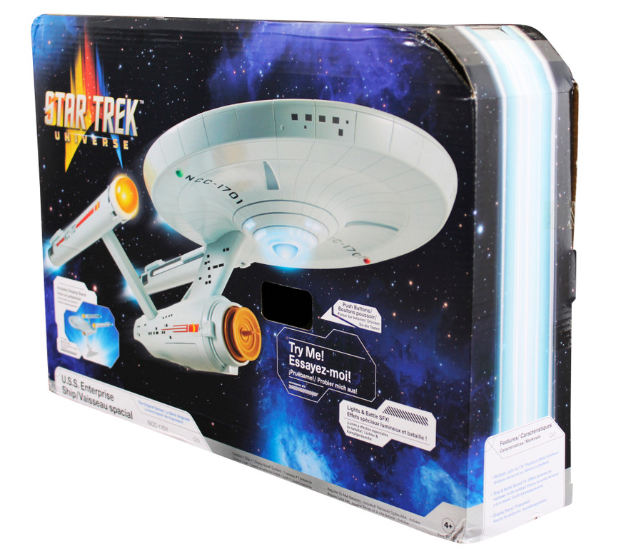 William Shatner Star Trek "Captain Kirk" Signed USS Enterprise NCC-1701 ...