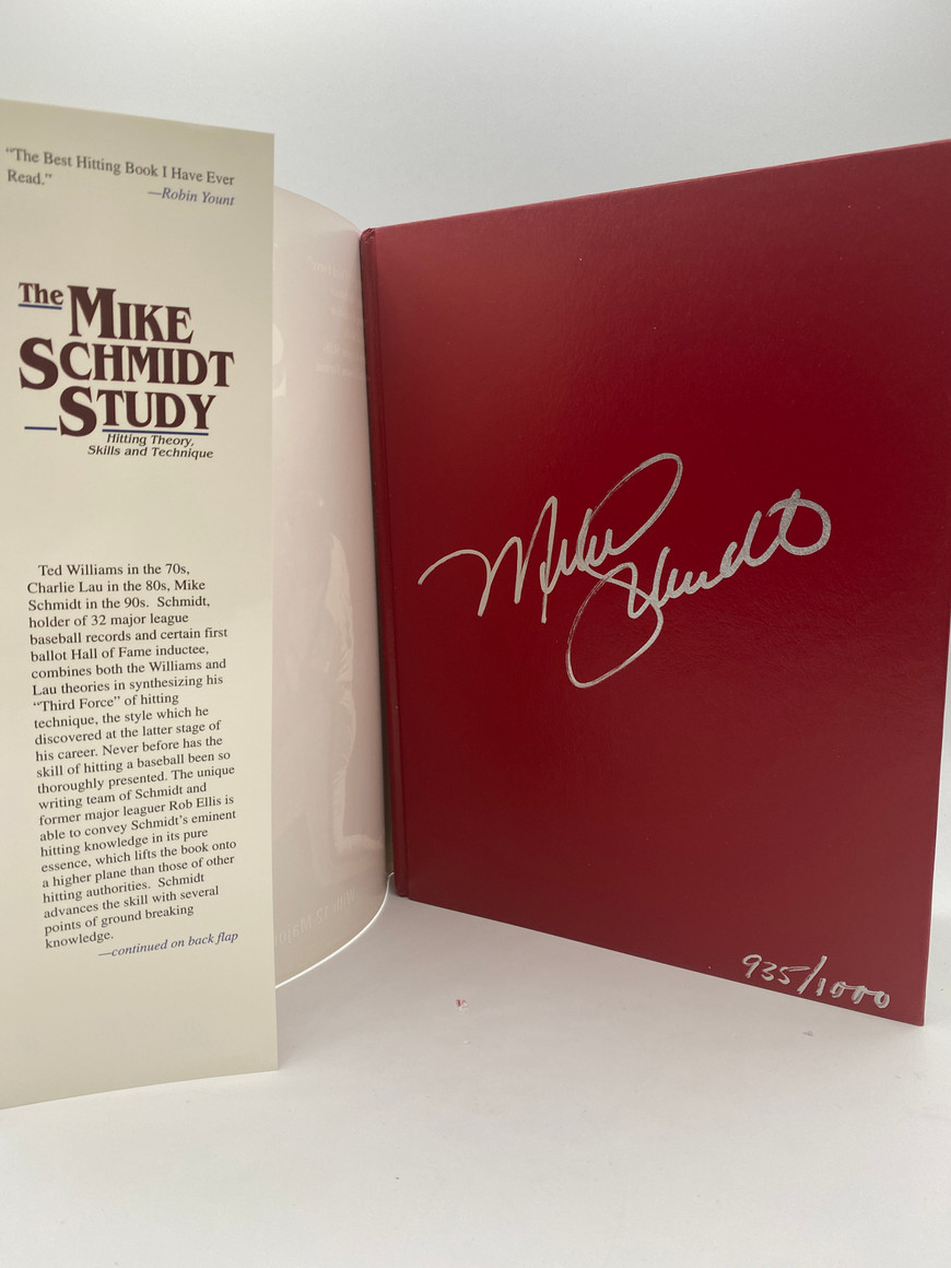 The Mike Schmidt Study - Mike Schmidt (Signed Book)