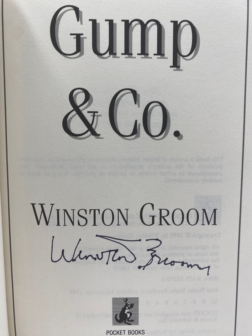Gump & Co. - Winston Groom (Signed Book)