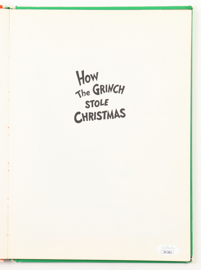 How The Grinch Stole Christmas Book