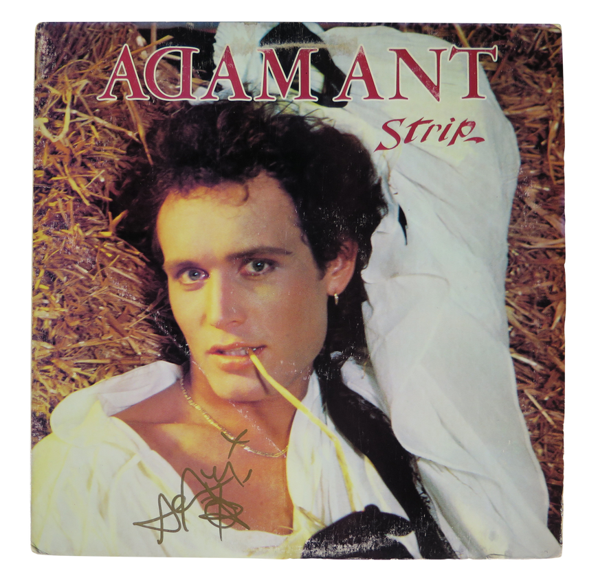 Strip - Adam Ant (AUTOGRAPHED VINYL)