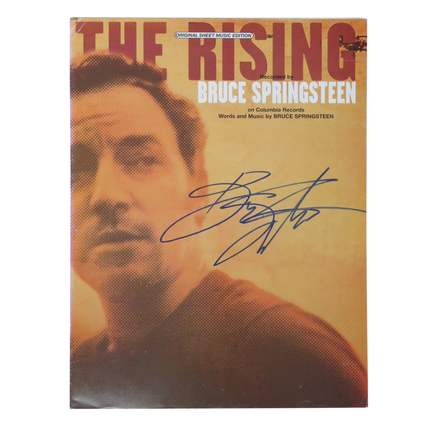 The Rising - Bruce Springsteen (Signed Sheet Music)