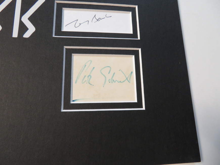 Genesis Signed Matted Display - Genesis (Signed Sheet Music)