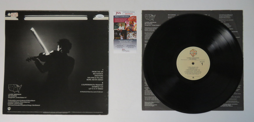 Big Science - Laurie Anderson (Signed Vinyl)