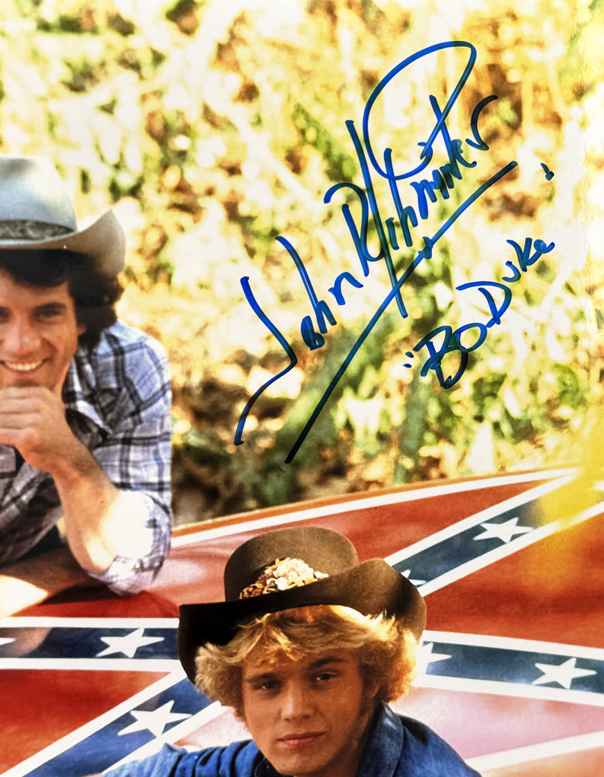 Dukes of Hazzard 11x14 (General Lee Roof)) - Premiere Collectibles