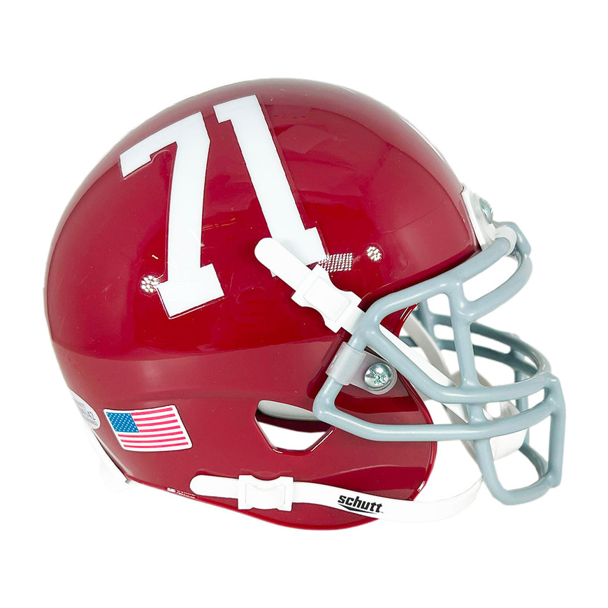 Herman Boone Signed T.C. Williams "Remember the Titans" Red Mini Schutt ...