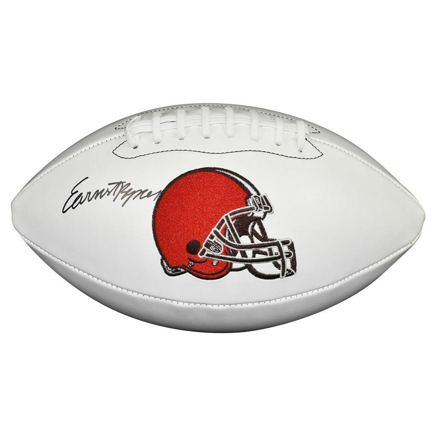 Earnest Byner Signed Cleveland Browns Official NFL Team Logo Football ...