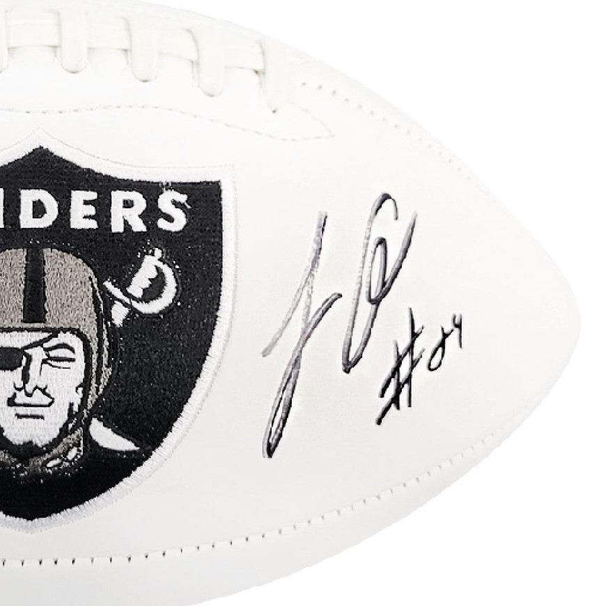 Johnathan Abram Signed Las Vegas Raiders Official NFL Team Logo ...
