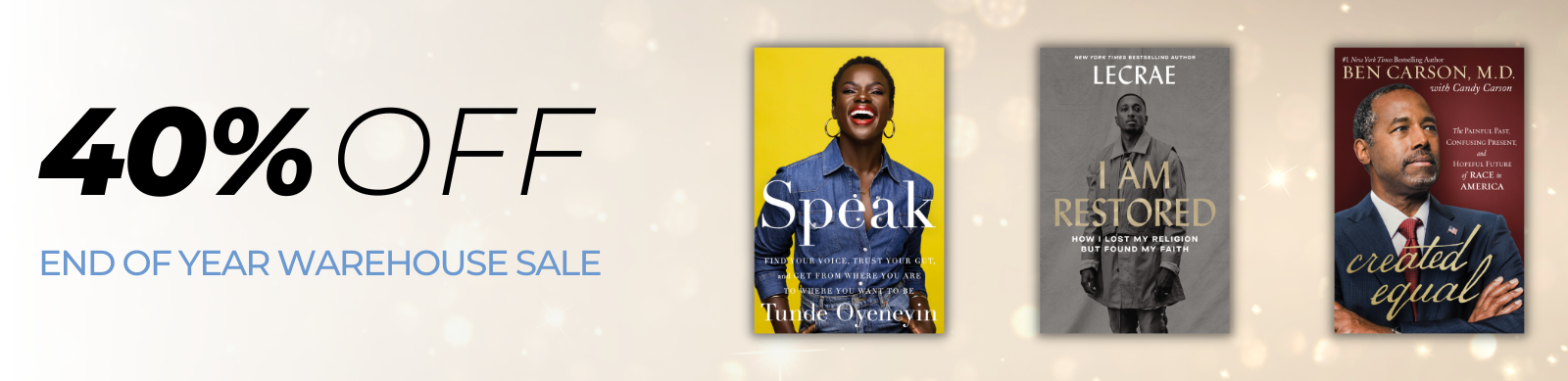 End of Year Warehouse Sale