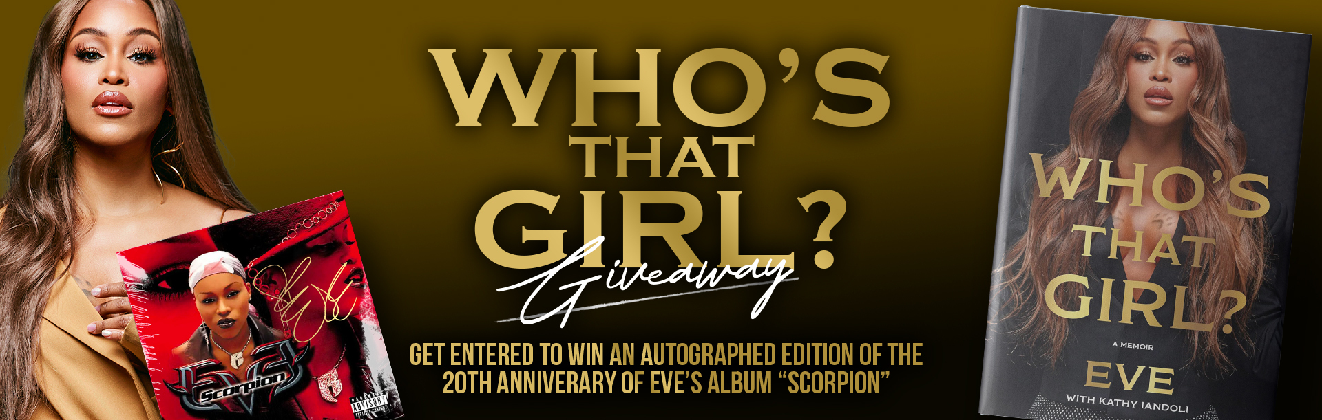 Who's That Girl? - Eve (Signed Book)